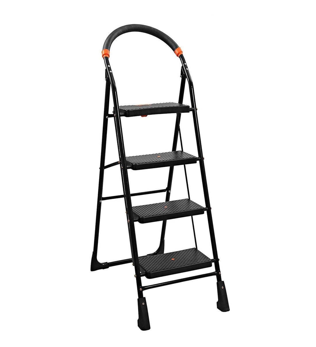 Buy 4 Steps 4.8 ft Mild Steel Step Ladder by Alnico at 52% OFF by ...