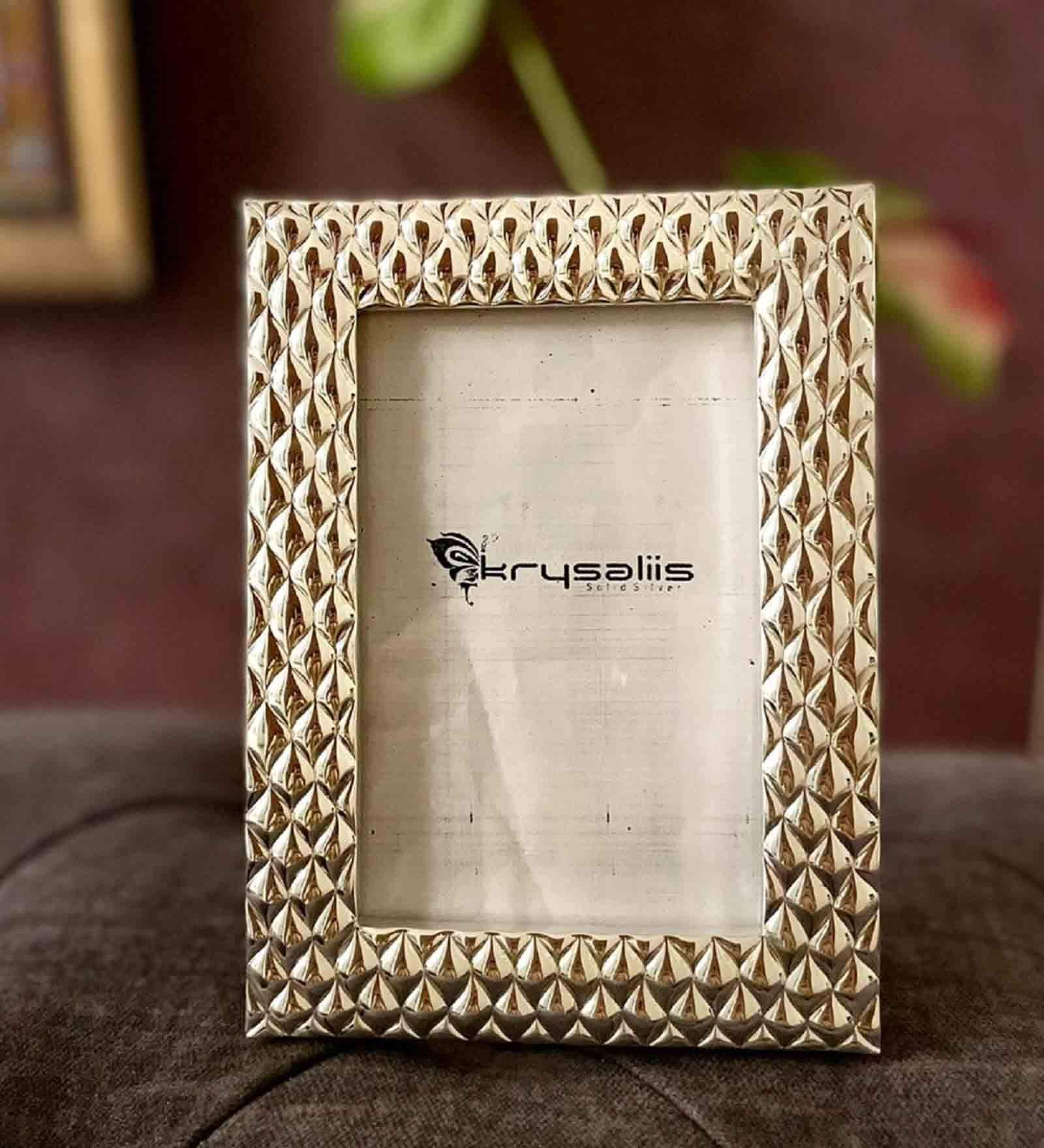 Buy Sterling Pure Silver Photo Frame Decor Gift at 9% OFF by Krysaliis ...