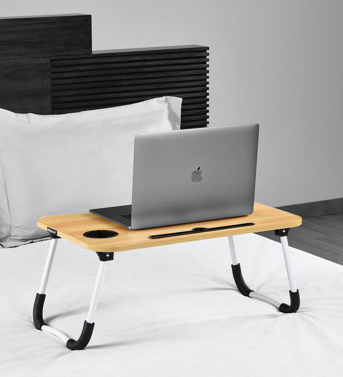 Buy Adapt Multipurpose Laptop Table in Walnut Colour at 33% OFF by ...