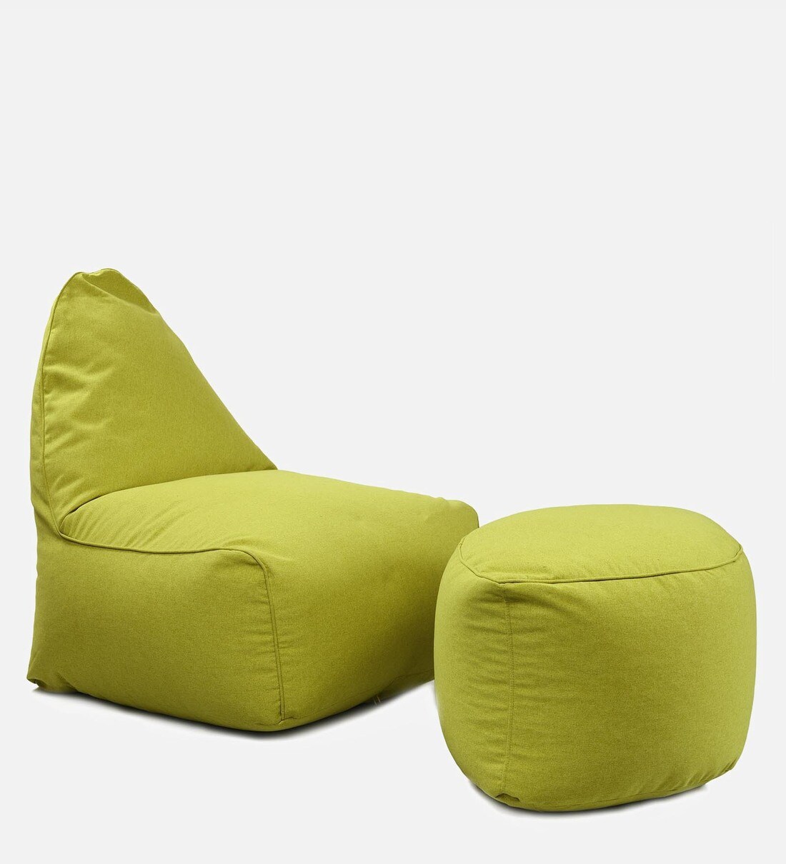 Buy Aero XXXL Lounge Bean Bag & Pouffe With Beans In Green Colour at 42 ...