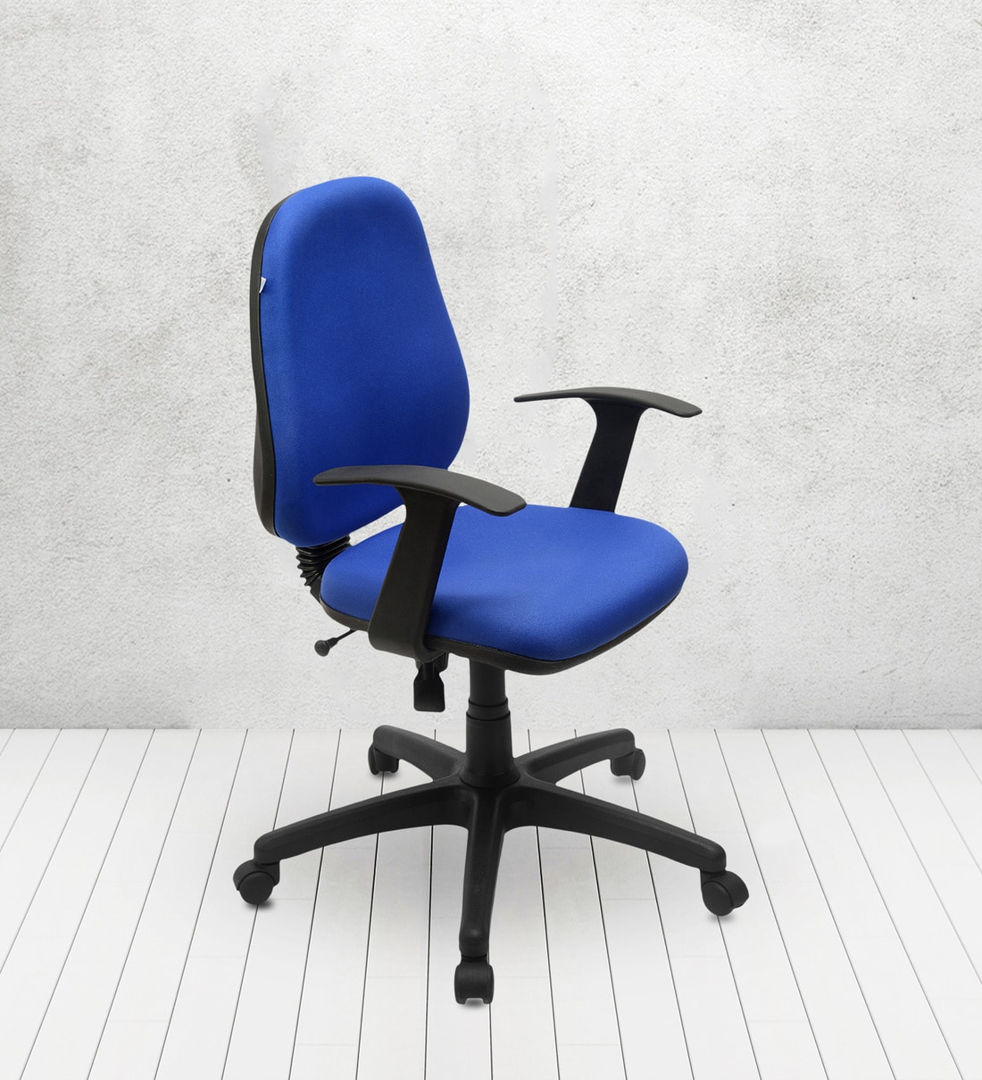 Buy Agile Ergonomic Office Chair in Blue Color by Nilkamal Online ...