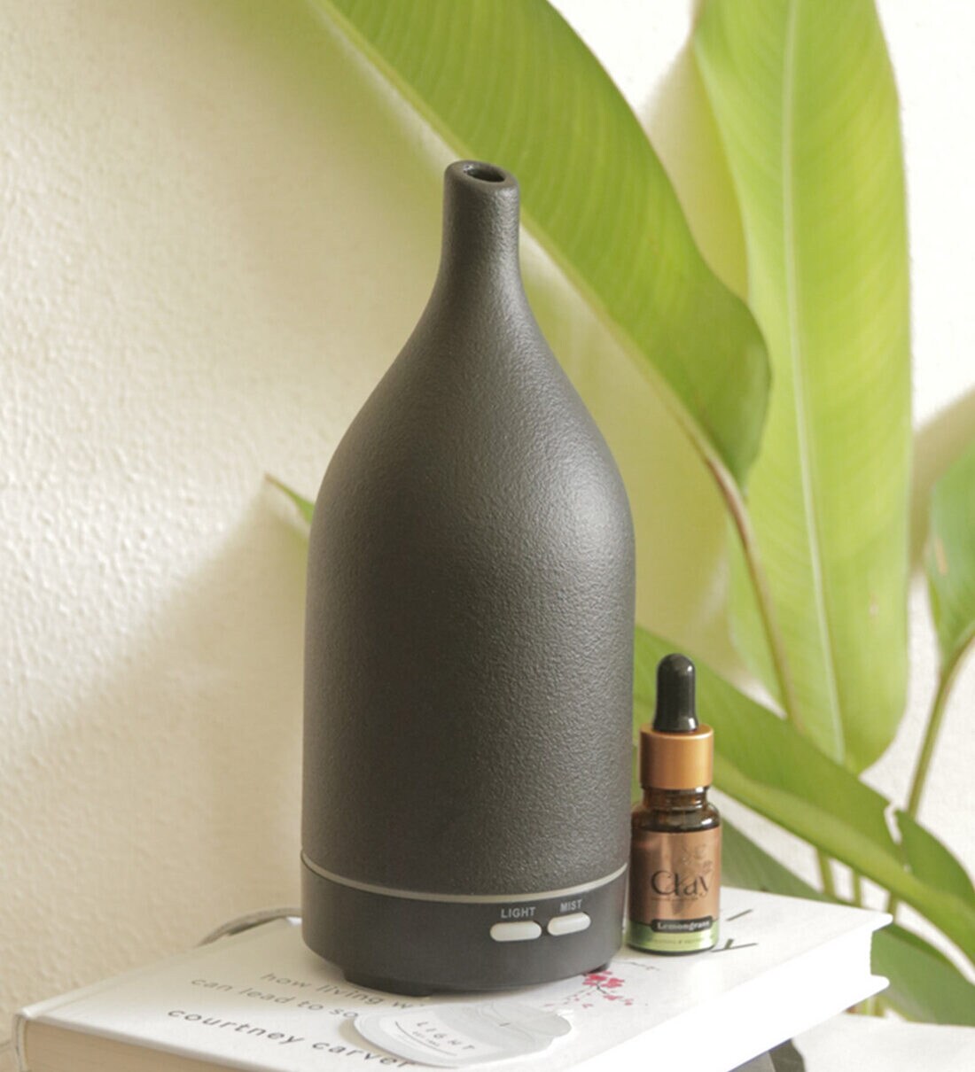 Buy Air Matte Black Aromatherapy Diffuser by Clay Essentials at 16% OFF ...