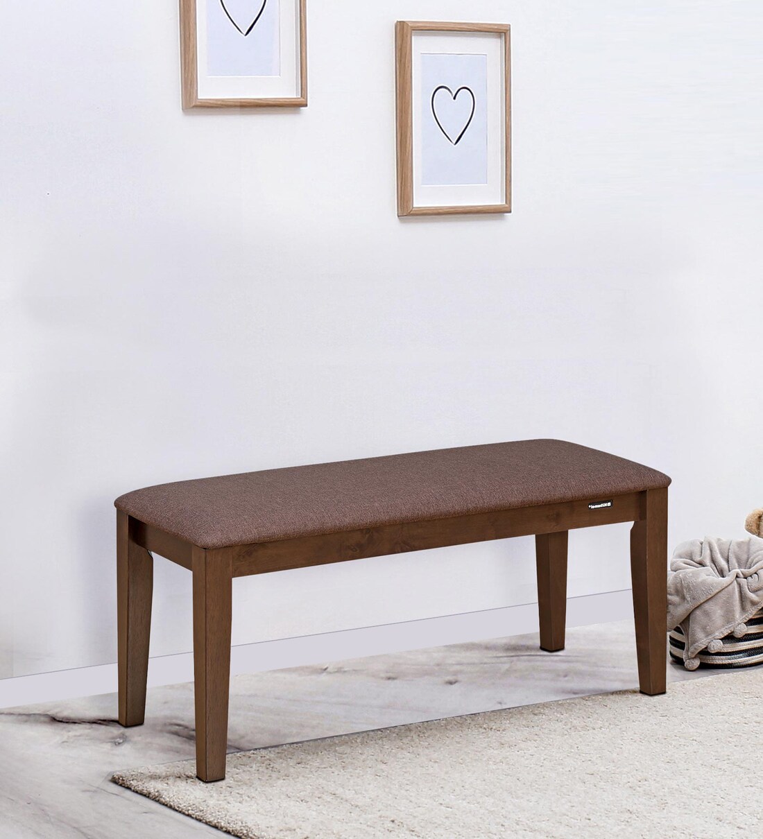 Buy Amber Bench in Wenge Colour at 40% OFF by Nilkamal | Pepperfry