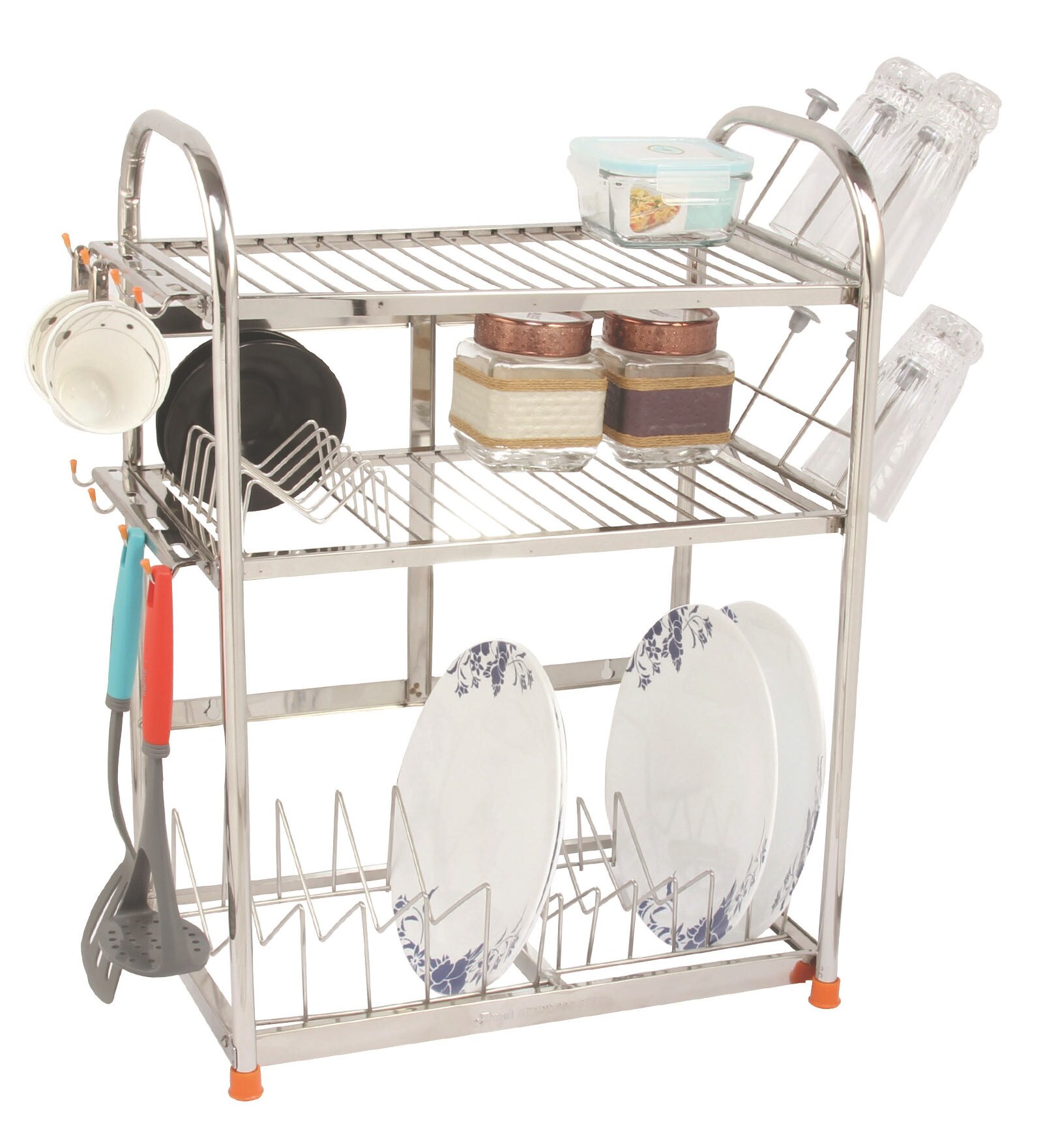 Buy Stainless Steel 18 x 11 Inches Kitchen Racks By Amol at 48% OFF by ...