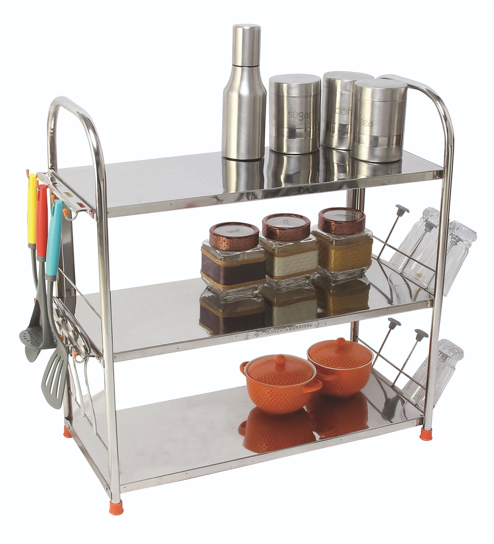 Buy Stainless Steel 25 x 11 Inches Kitchen Racks By Amol at 34% OFF by ...