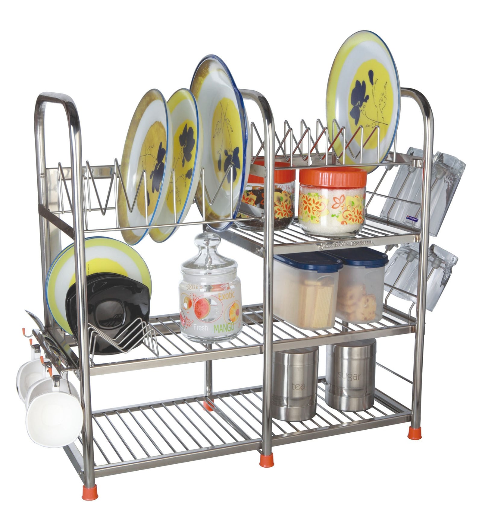 Buy Stainless Steel 24 x 11 Inches Kitchen Racks By Amol at 40% OFF by ...