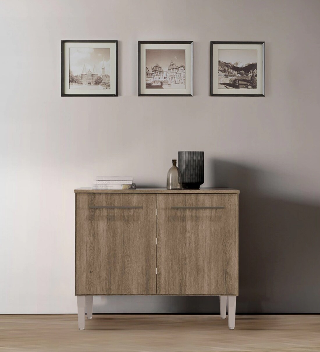 Buy Anata Shoe Cabinet in Walnut Finish at 14% OFF by Mintwud from ...