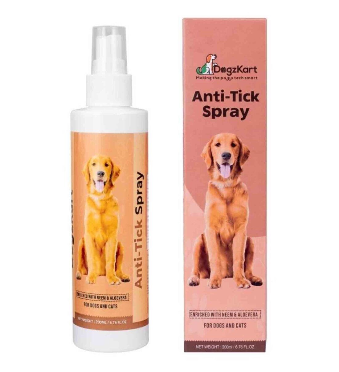 Buy Anti Tick 200ml Pet Spray at 9% OFF by Dogzkart | Pepperfry