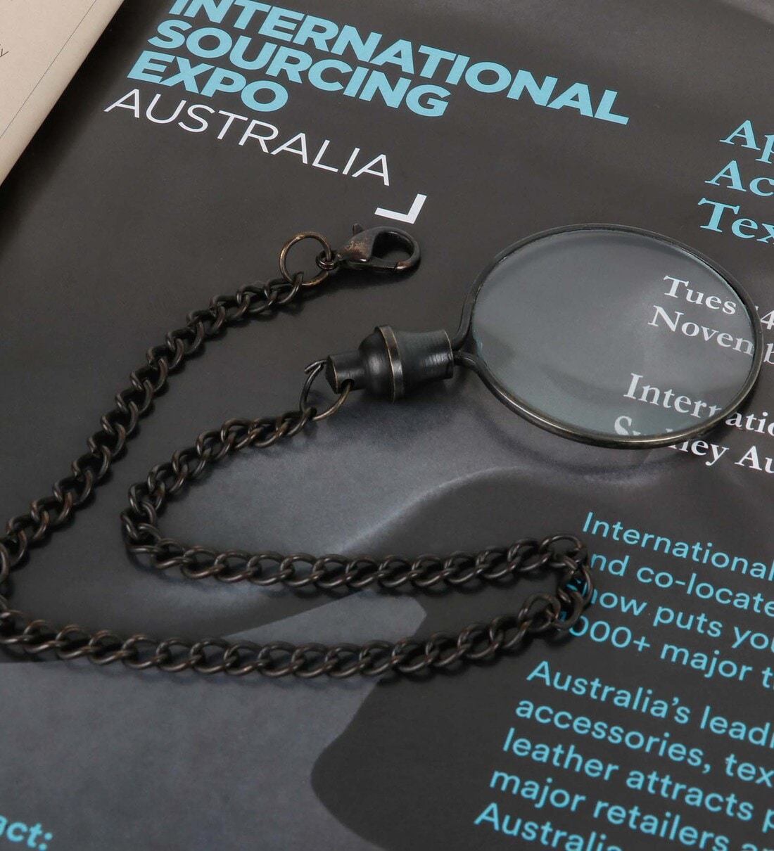 Buy Antique Pocket Reading Magnifier with Chain by Akeeratly at 57% OFF ...