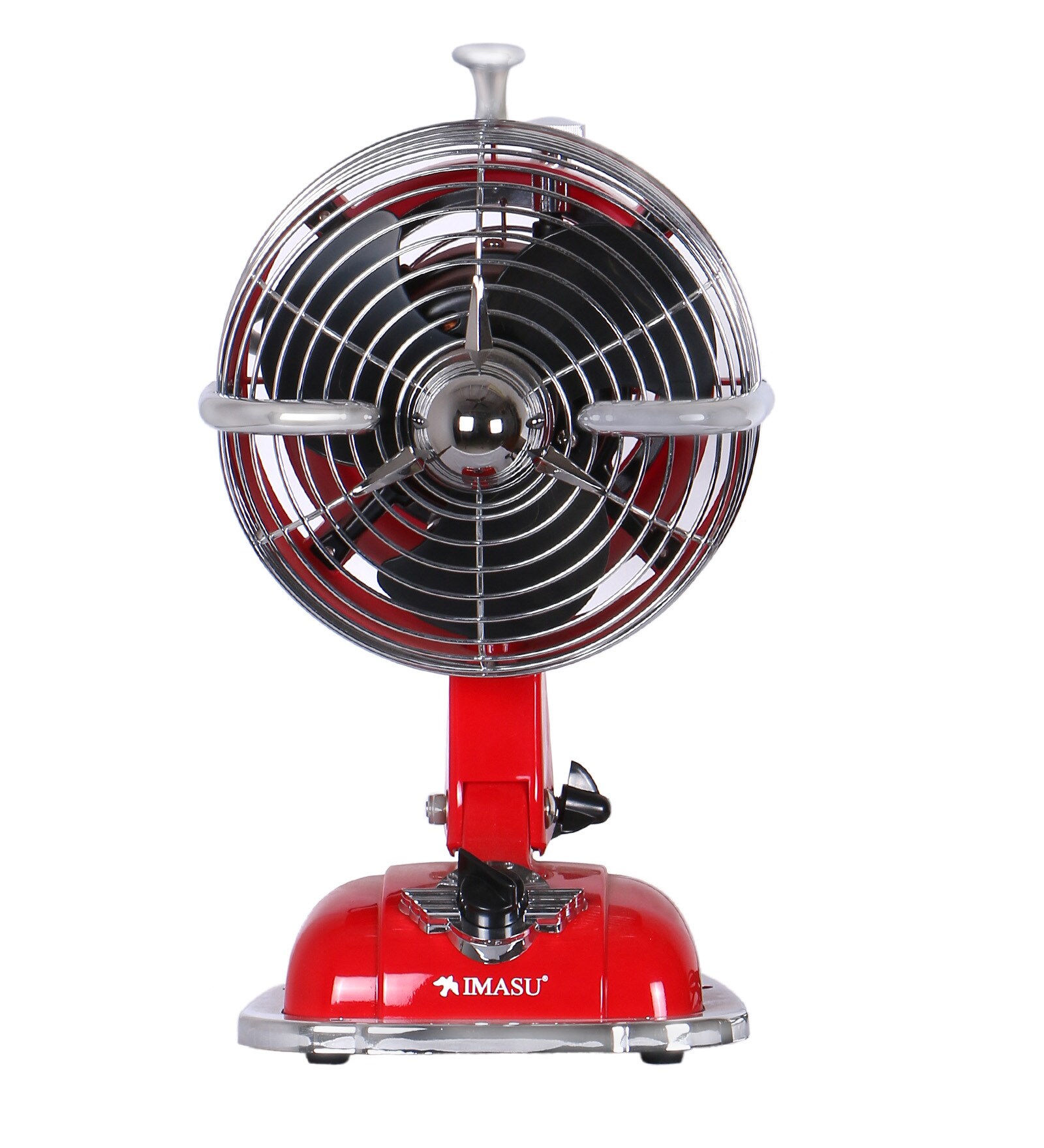 Buy Anemos Mini Jet Spicy Red Designer Table Fan Online - Table Fans ...