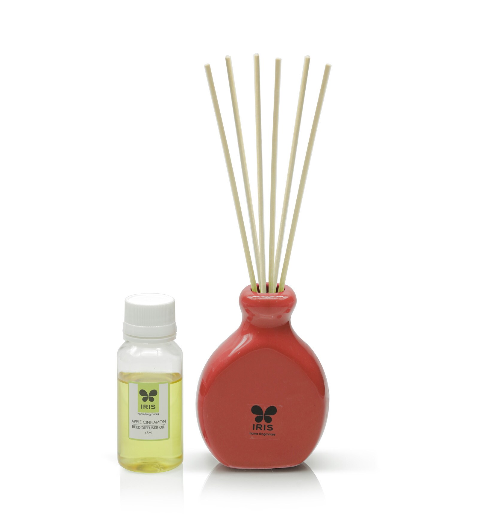 Buy Apple Cinnamon Fragrance Reed Diffuser Set by Iris at 100% OFF by Iris | Pepperfry