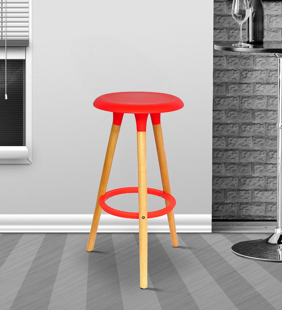 Buy Foana Barstool in Red Colour at 29% OFF by Creative Seating System ...