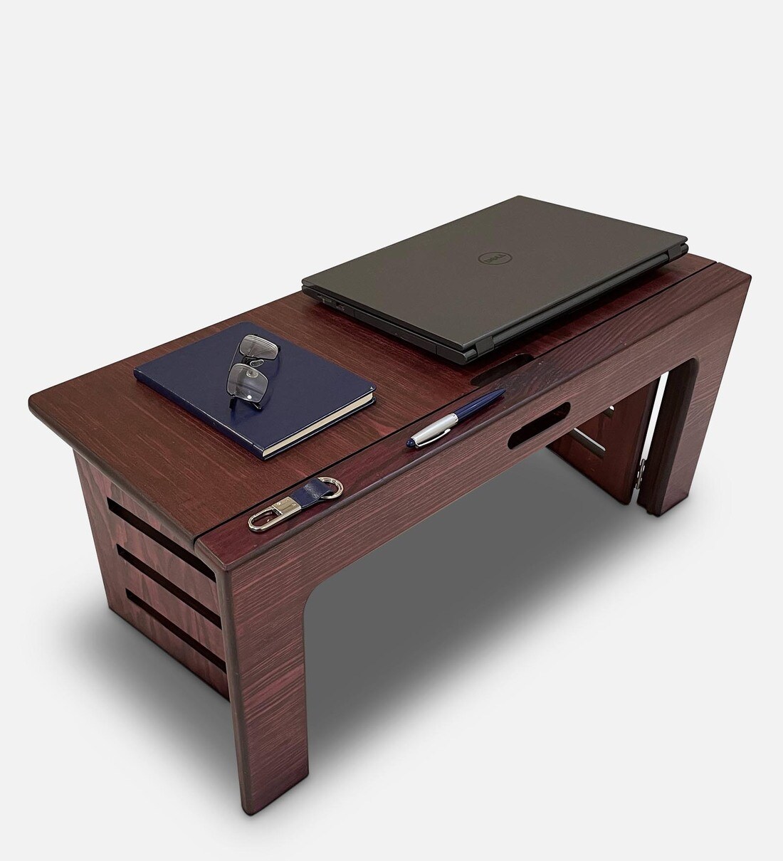 Buy Beddy Portable Table in Rosewood Finish Online - Portable Tables ...