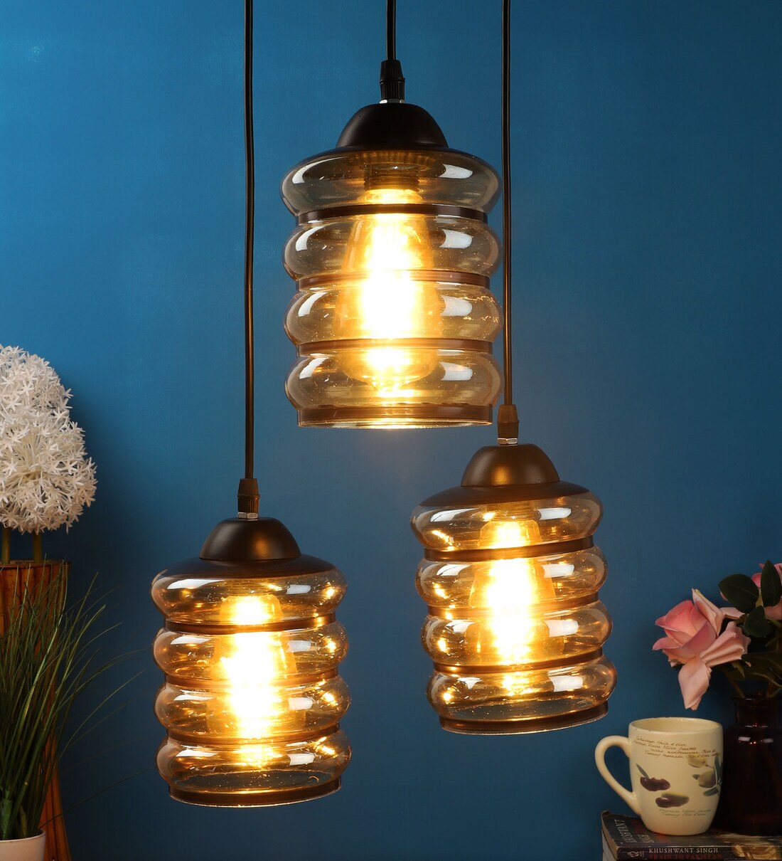Buy Vector Black Metal Cluster Hanging Light by Foziq at 62% OFF by ...