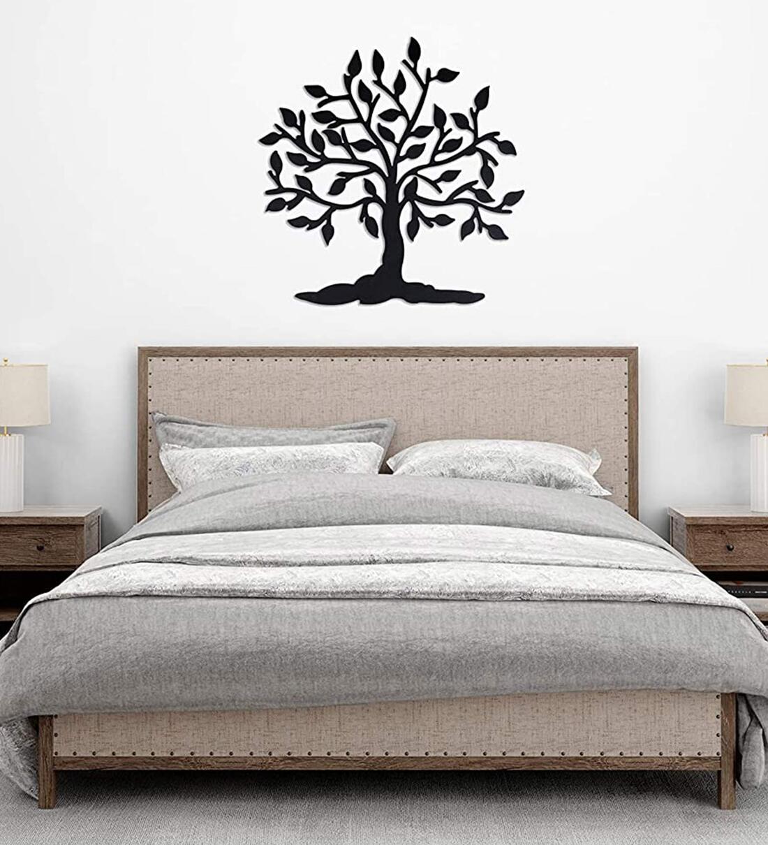Buy Black Steel Tree Of Life Without Frame Wall Art at 19% OFF by ...