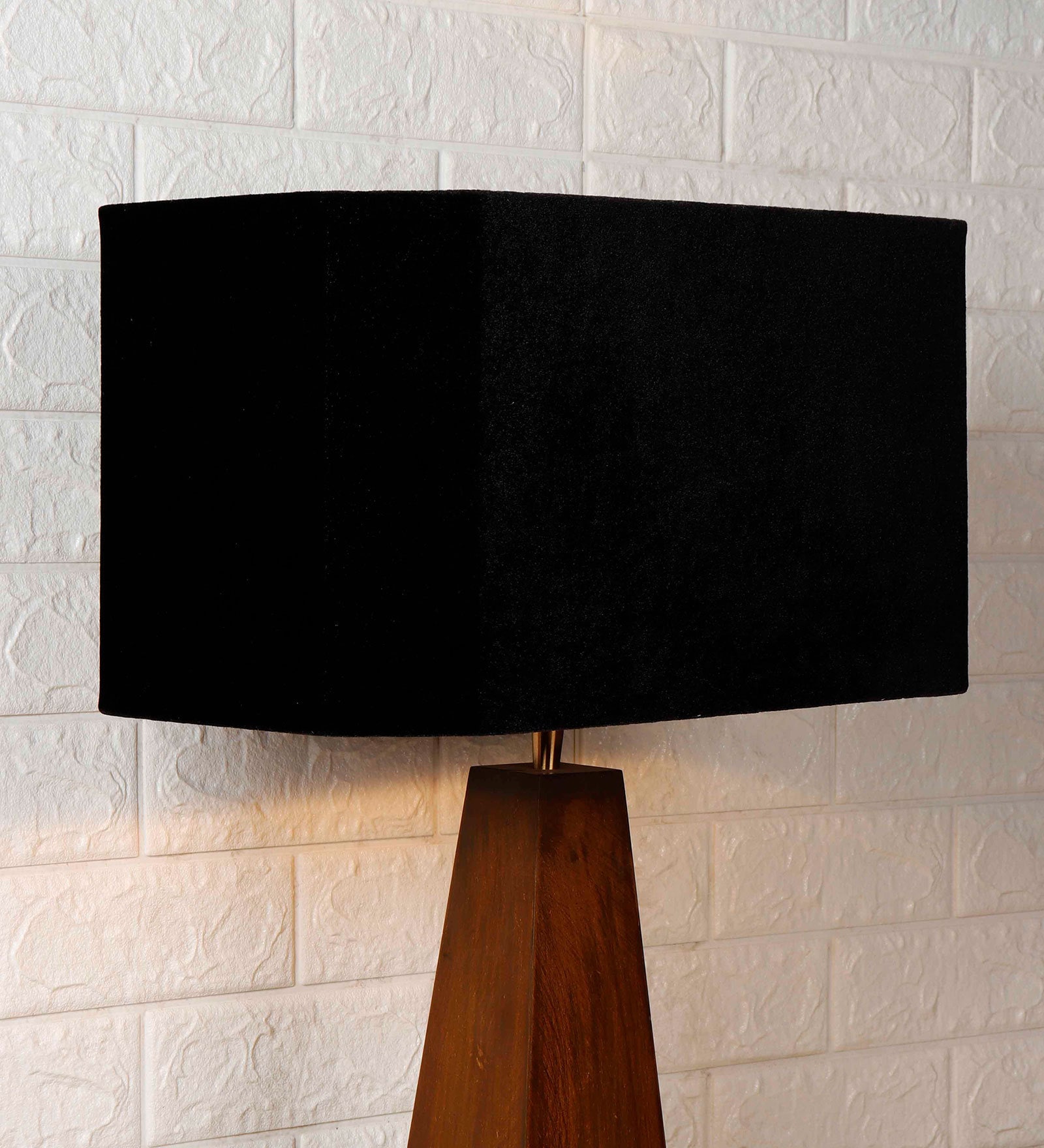 Buy Modern Black Fabric Solid Lampshade By Grated Ginger Online - Solid ...