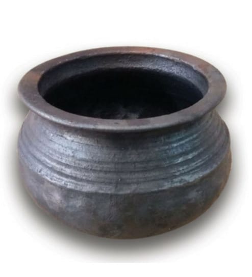 Buy Biryani 3 Ltrs Black Clay Cooking Pot Online - Sauce Pans ...