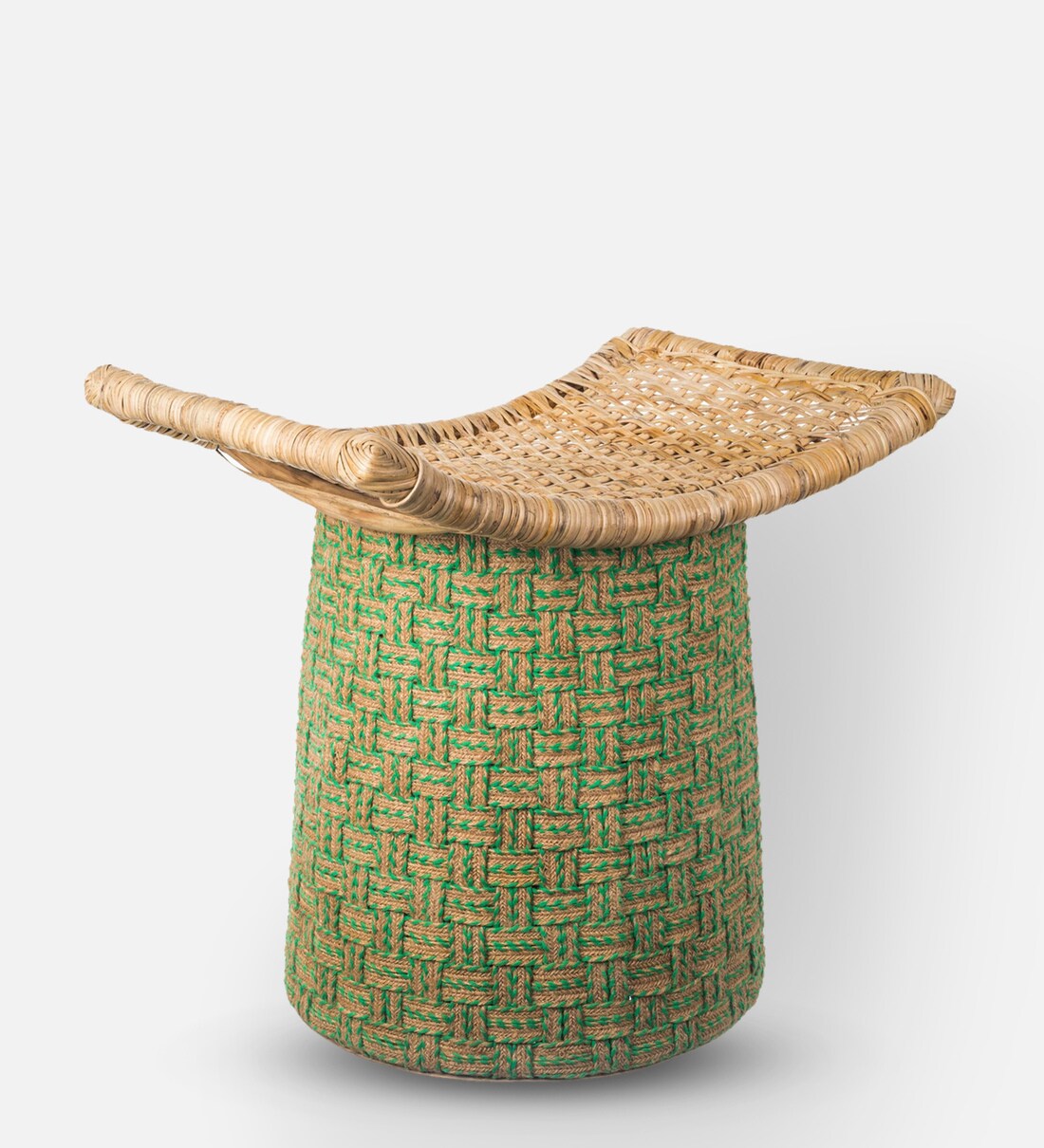 Buy Botanical Seating Stool in Green Colour at 32% OFF by Opaque ...