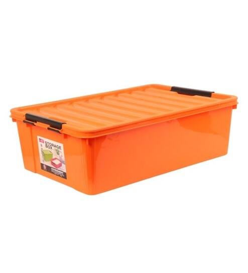 Buy 40 Ltr Plastic Storage Box in Pink Colour at 16% OFF by Buckle Up ...
