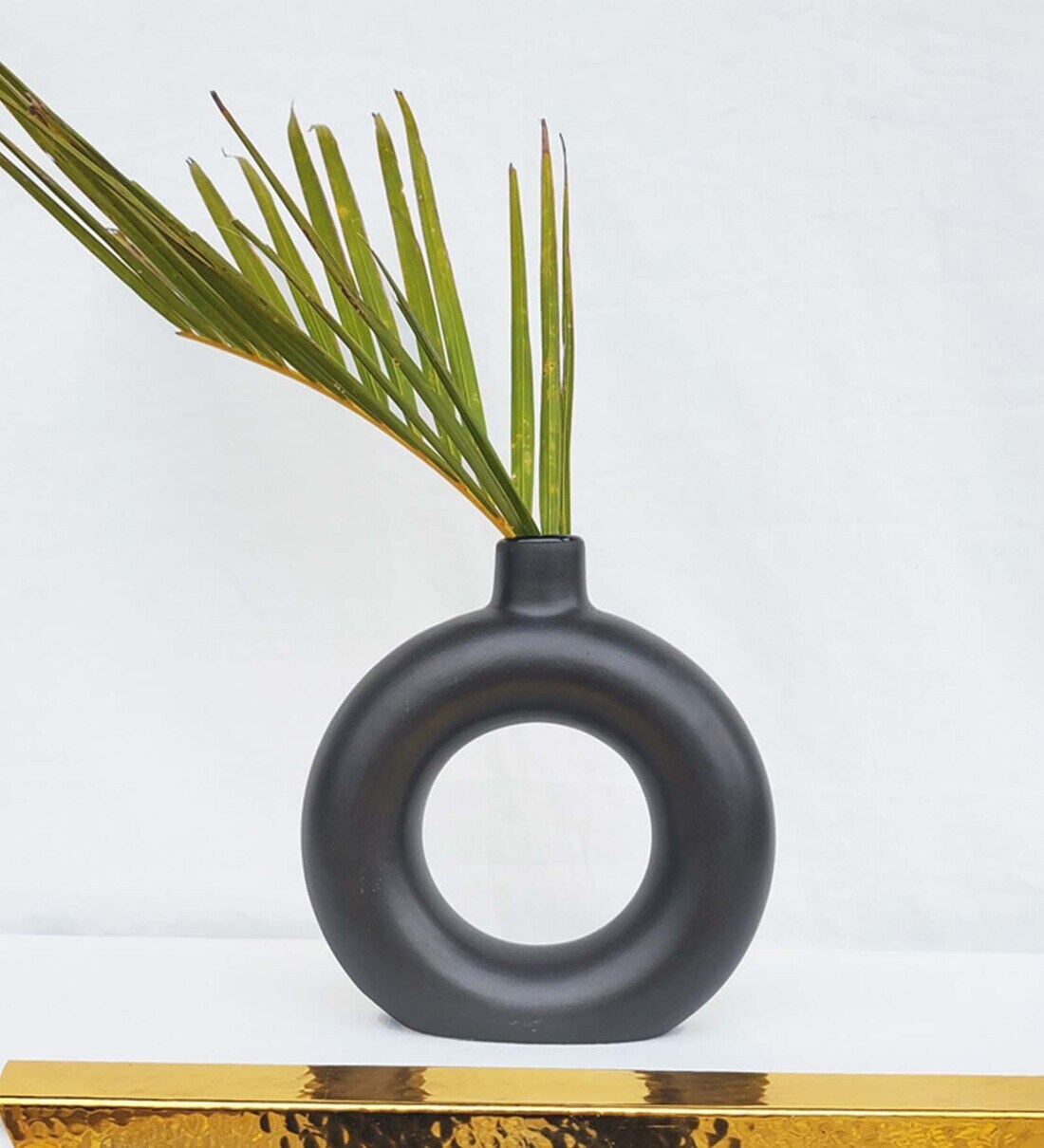 Buy Cave Ceramic Table Vase at 50% OFF by Folkstorys | Pepperfry