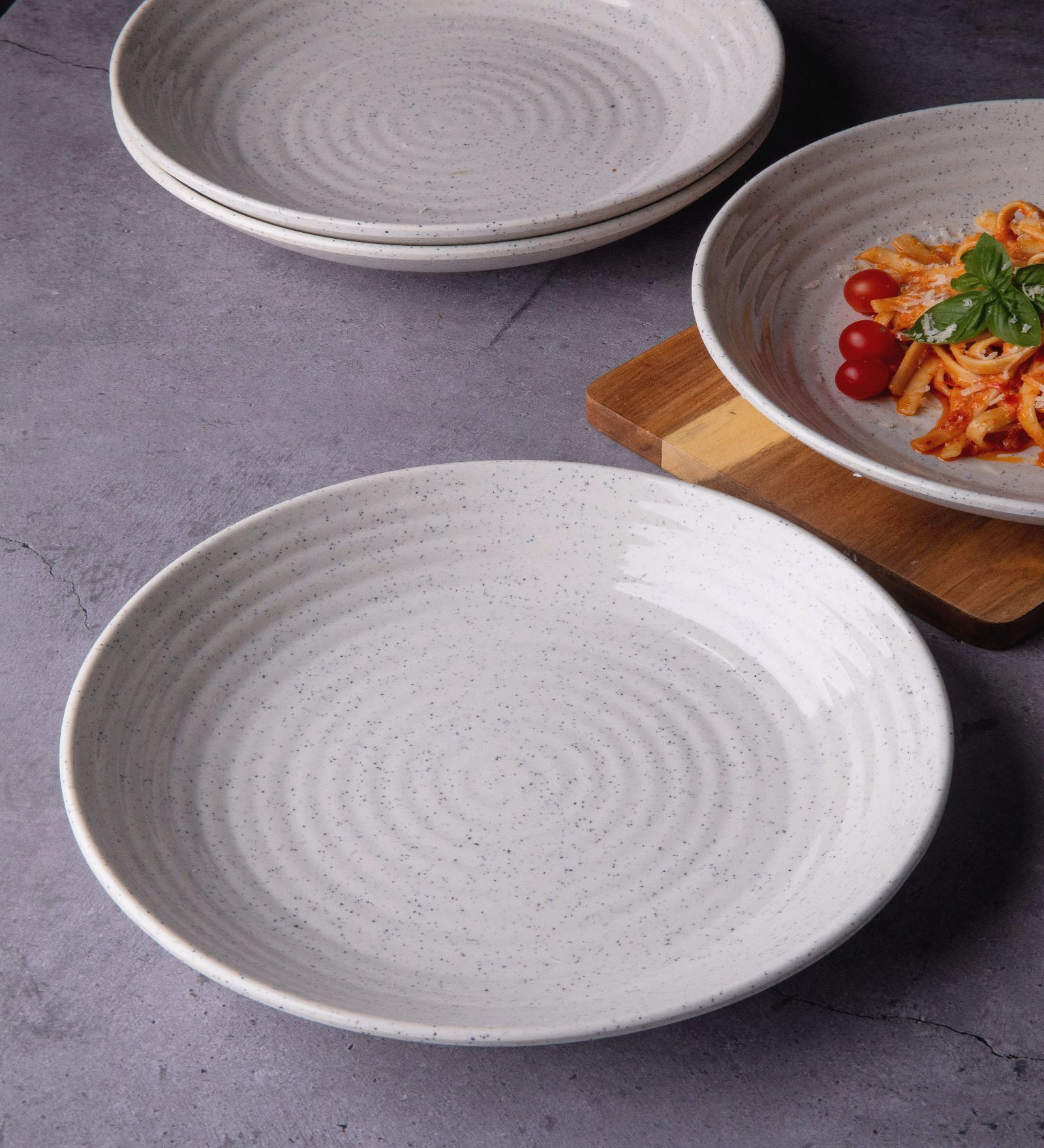 Buy Stylish Glass Dinner Plate (Set of 4) by White Gold at 33% OFF by ...