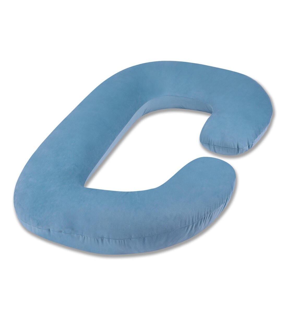 Buy Cozy C-Shape Velvet Mircrofibre Pregnancy Pillow With Detachable ...