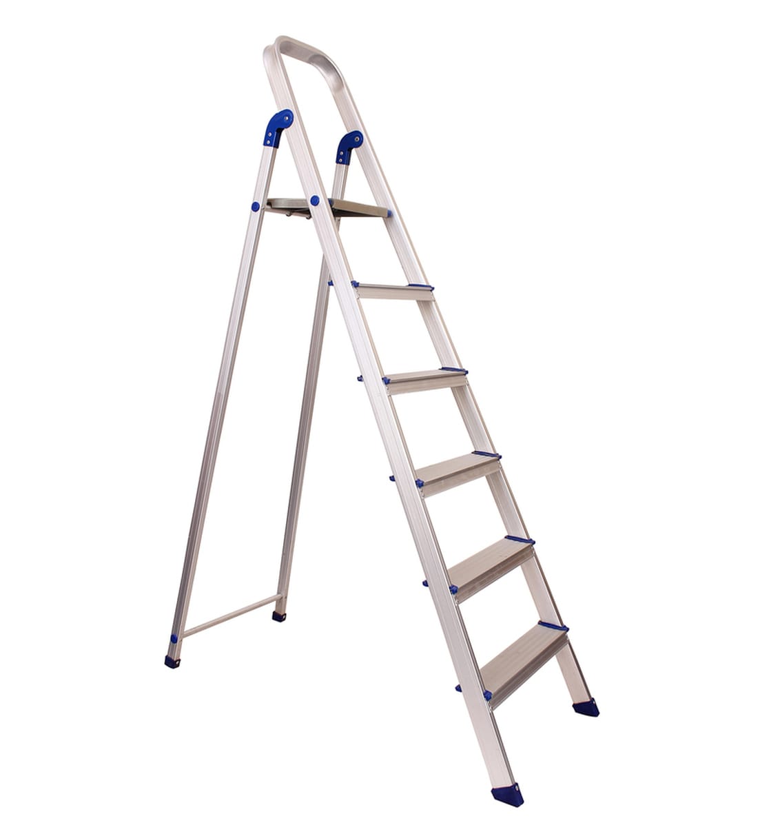 Buy 6 Steps 6.3 Ft Aluminium Step Ladder By Crust Online - Step Ladders ...