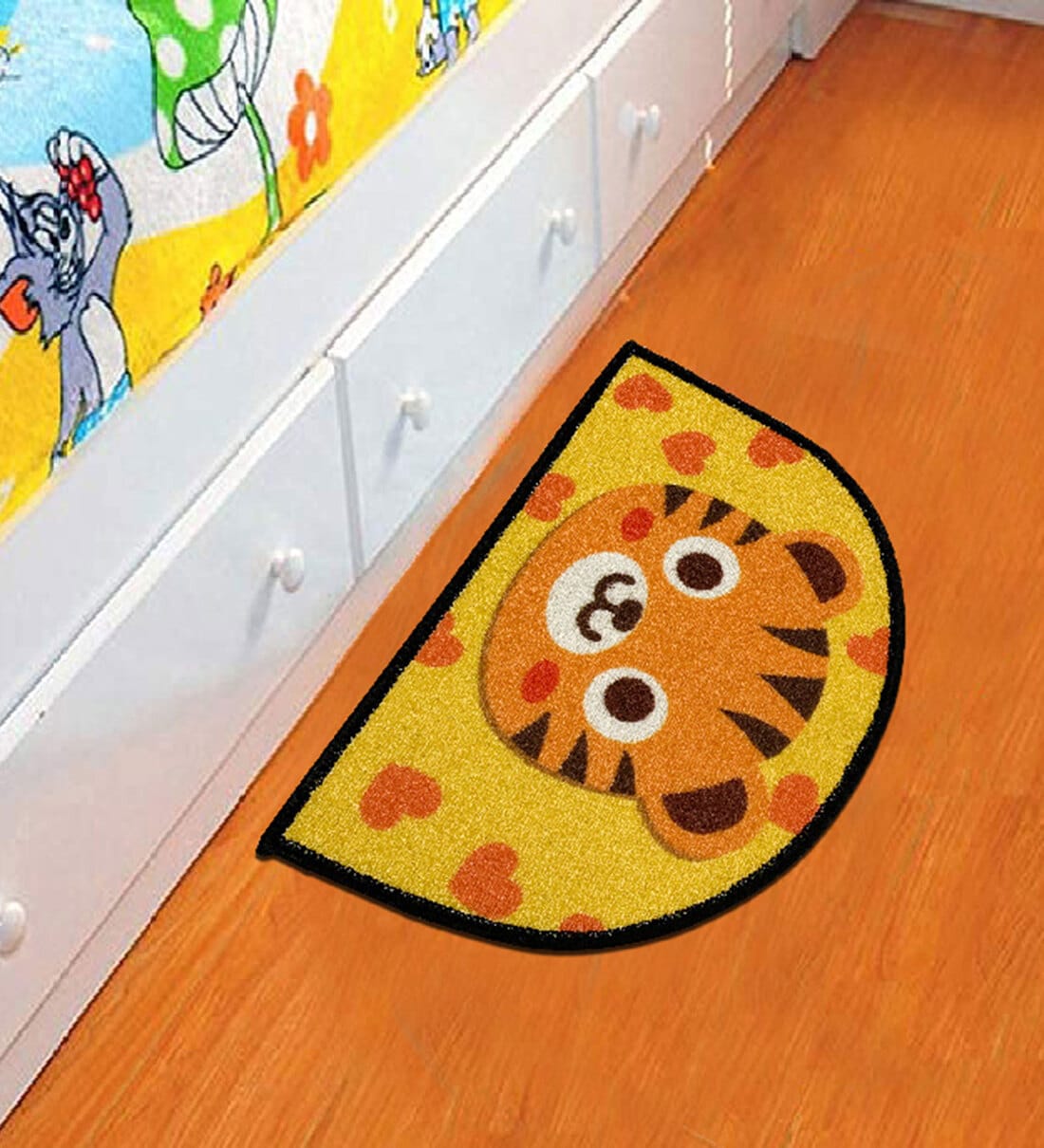 Buy Multicolor Character Polyester 15 x 23 Inches Kids Floor Mat by ...