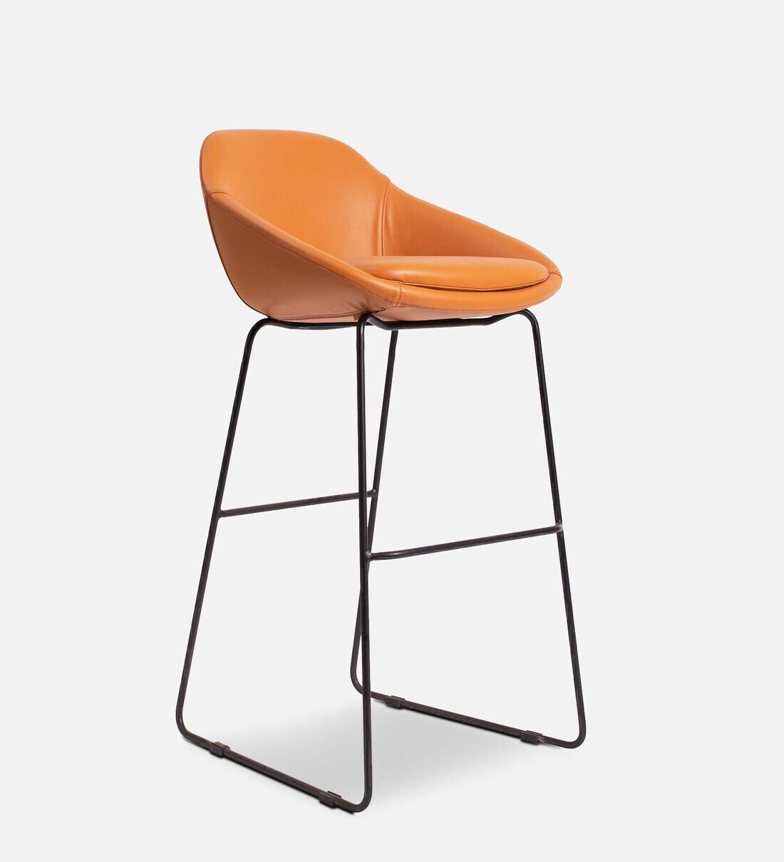 Buy Delicate Barstool In Orange Colour Online - Eclectic Bar Stools ...