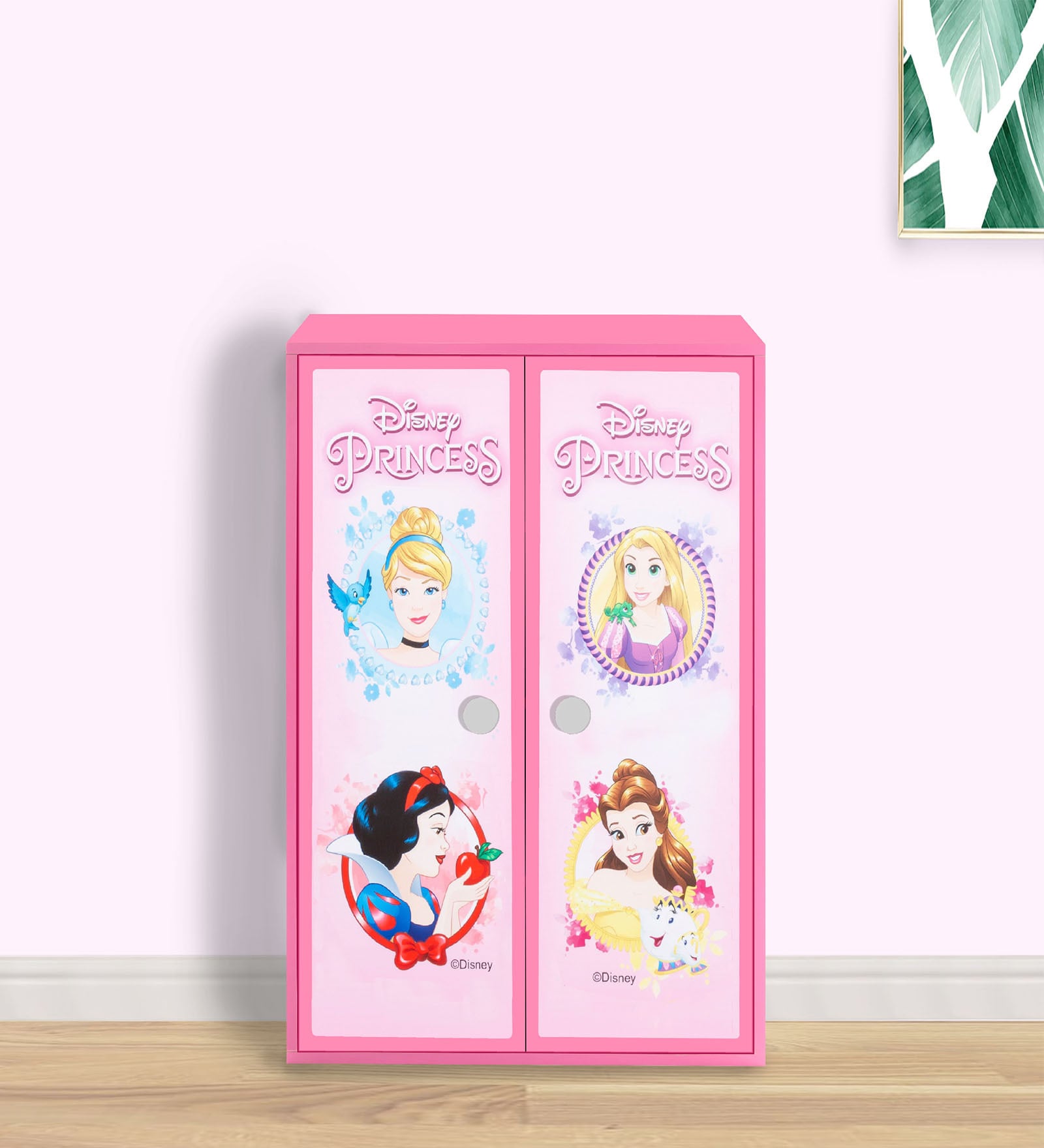 Buy Disney Princess Themed Cabinet in Pink Colour at 19% OFF by YiPi Online | Pepperfry