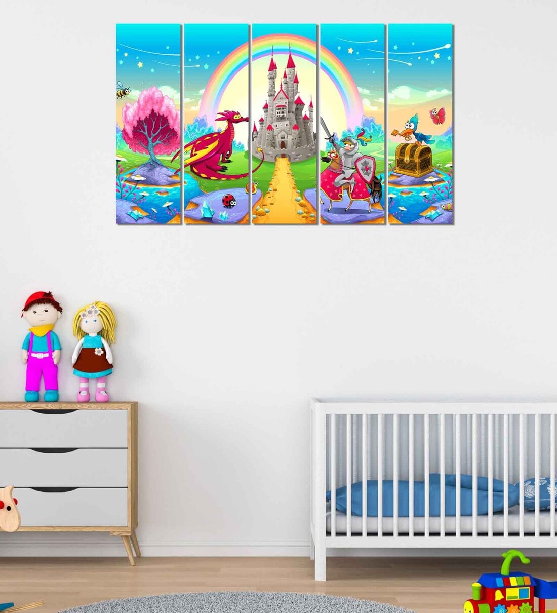 Buy Dreamy Castle Kids Wall Panels by Wens at 40% OFF by Wens | Pepperfry