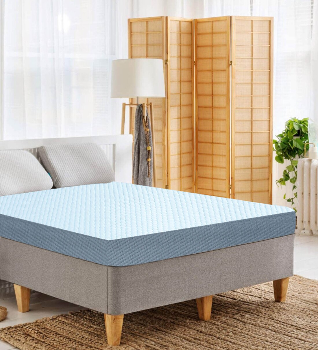 Buy Dual Comfort Reversible Hybrid 5 Inch Queen Size Mattress by Furny ...
