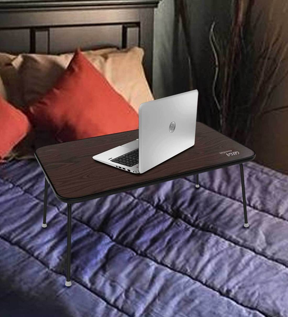 Buy Okara Portable Laptop Table in Wenge Colour Online - Portable ...