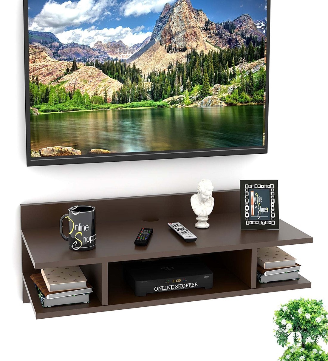 Buy Engineered Wood Set Up Box in Brown By Haki Homes Online - Set Top ...