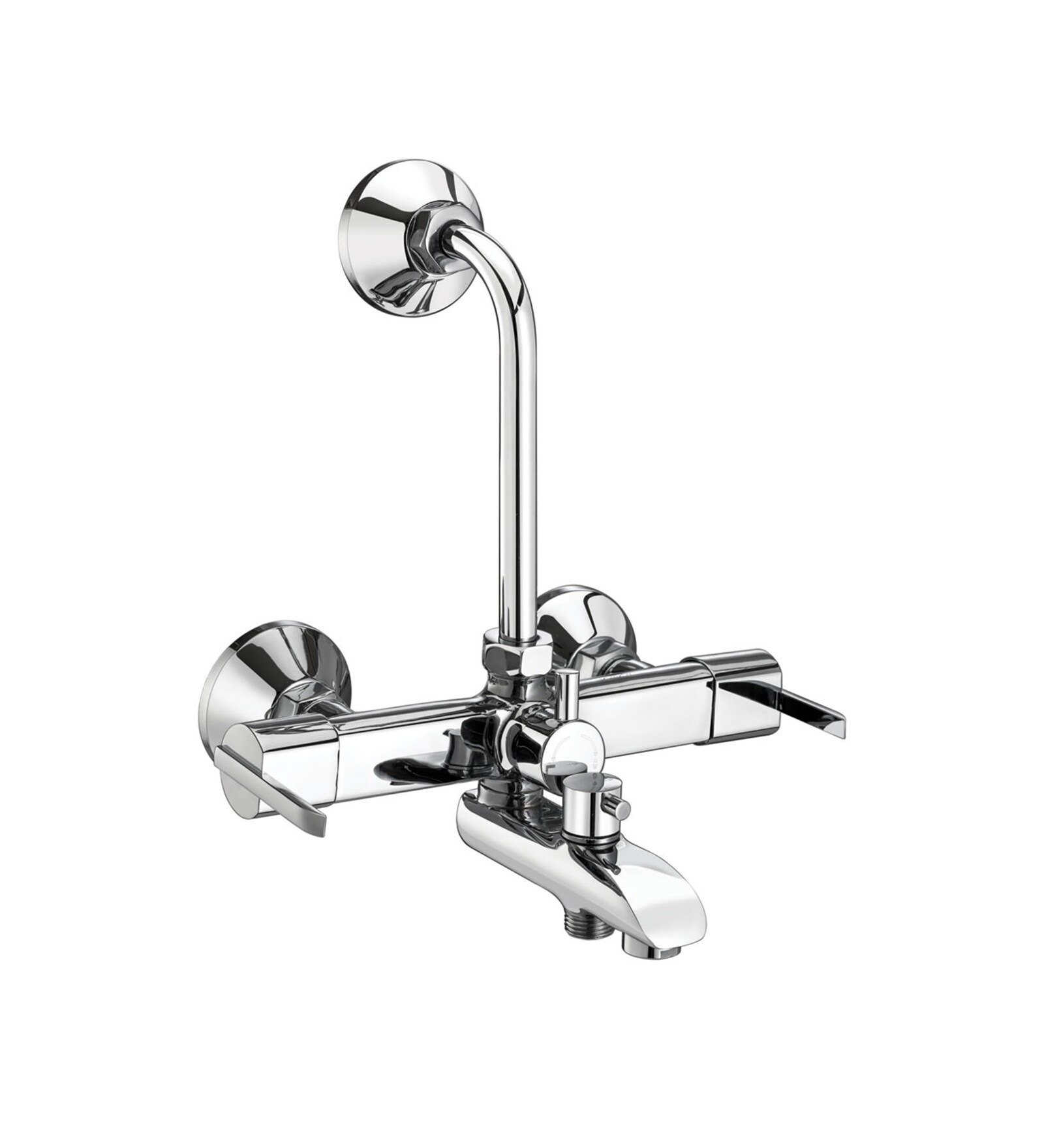 Buy ESSESS by Asian Paints Silver Brass Wall Mixer 3-In-1 with ...