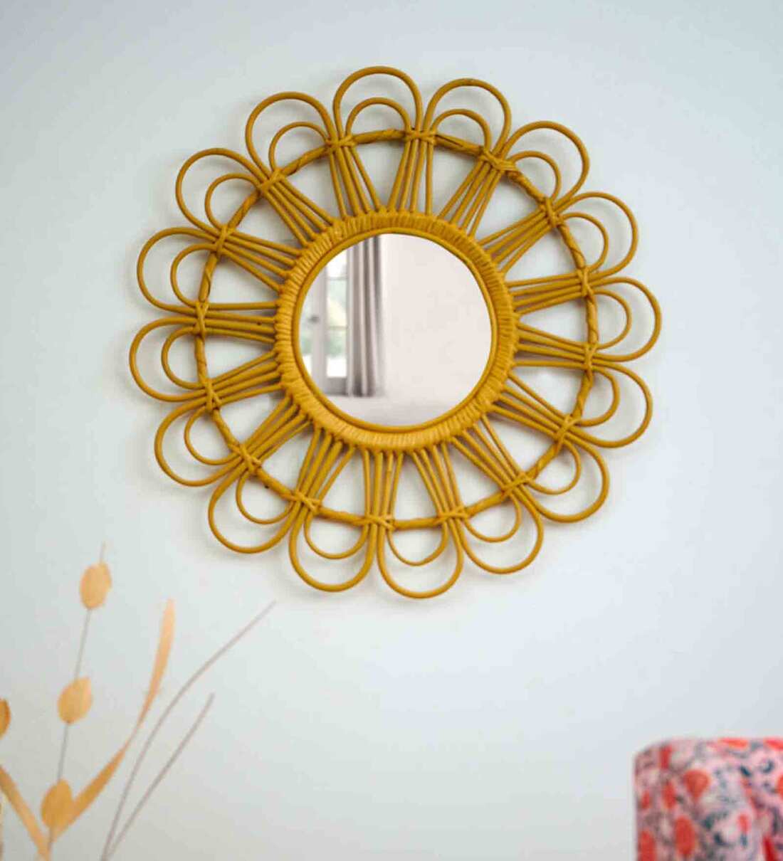 Buy Eye See You Boho Mirror In Yellow By Chumbak Online - Wall Mirrors ...