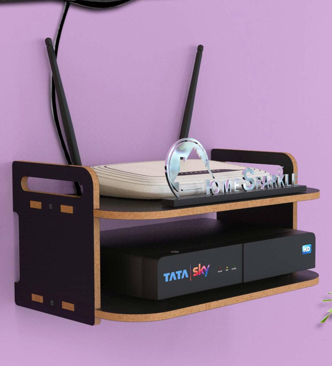 Buy Floating MDF Set Top Box By Home Sparkle Online - Set Top Box ...