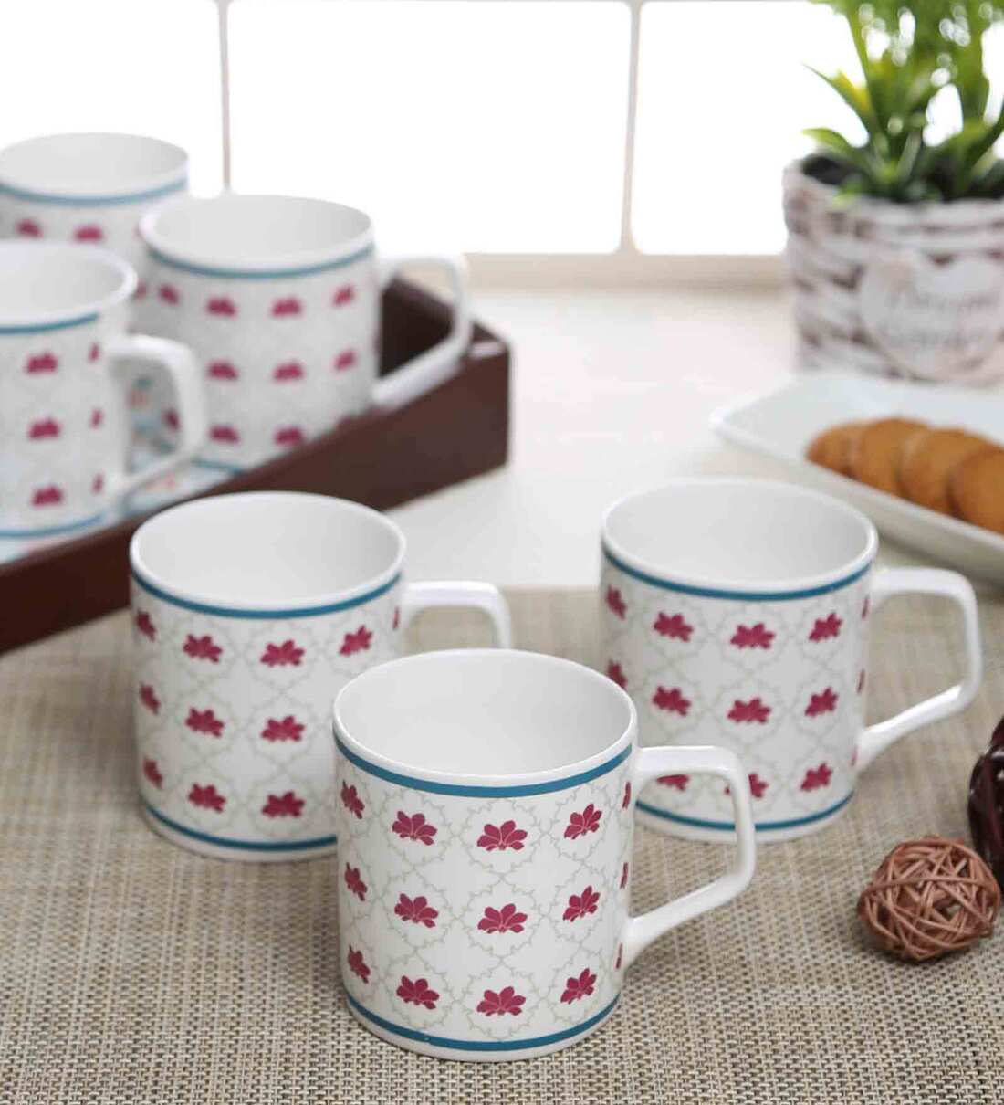 Buy Oxford 245ml (Set of 6) Ceramic Coffee Mug at 31% OFF by India ...