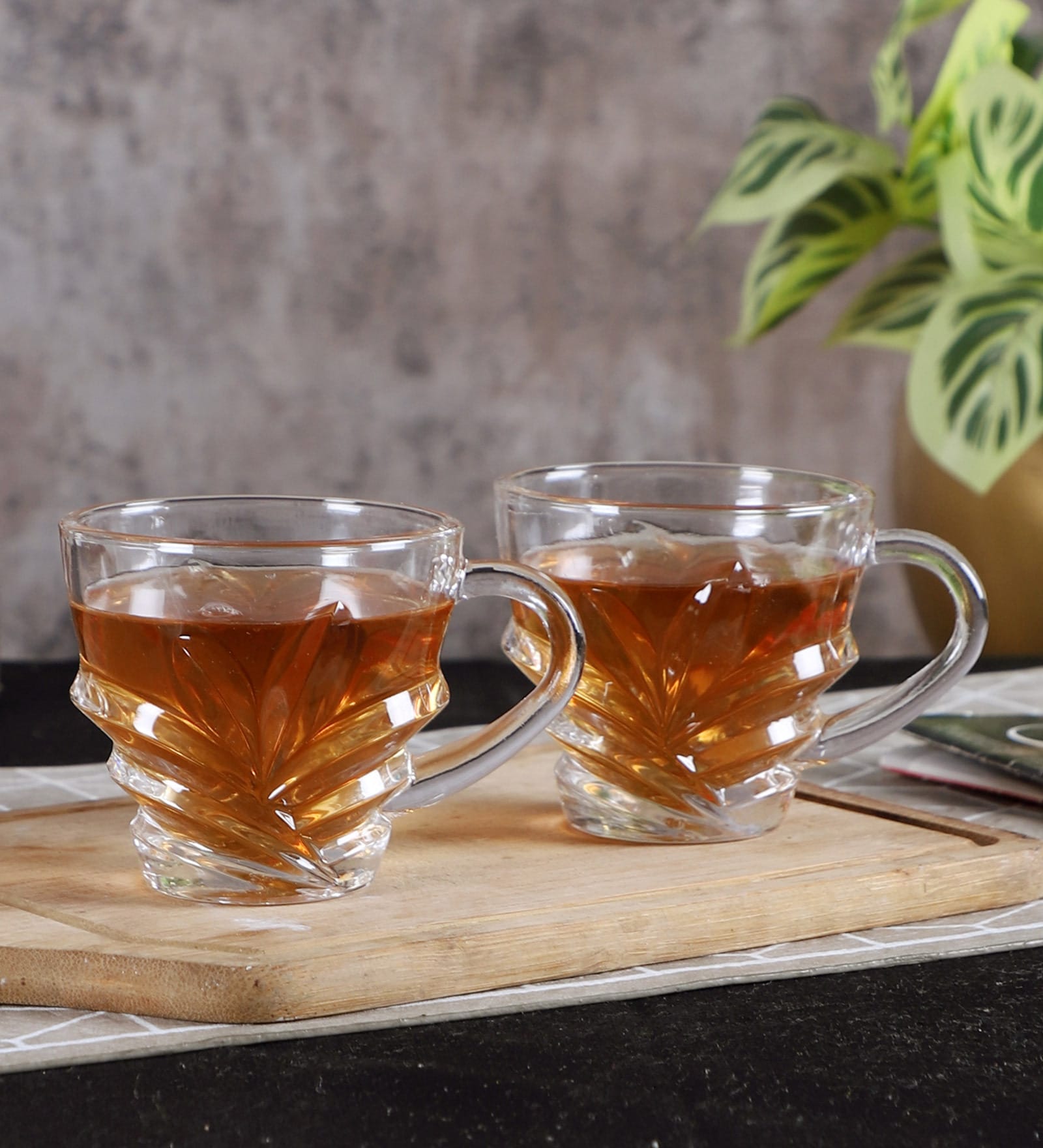 Buy Arias 190ml Transparent Ceramic (Set of 6) Tea Cup at 50% OFF by Ceradeco | Pepperfry