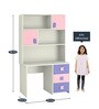 Buy Flora Kids Study Table in Pink Colour Online - Kids Study Tables ...
