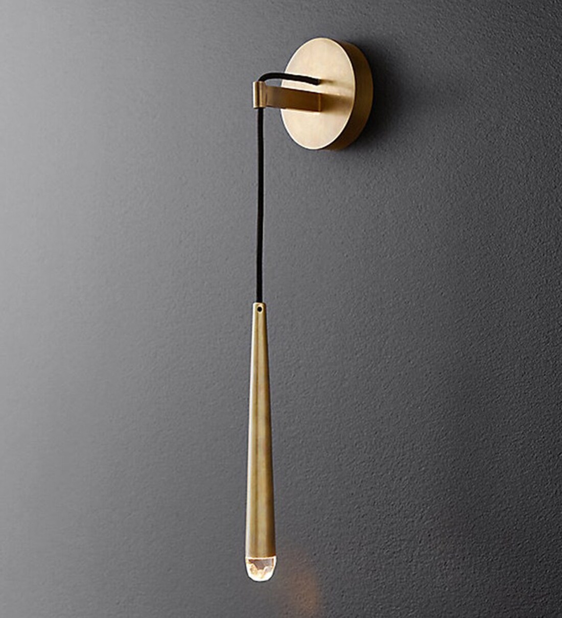 Buy Howard Gold Aluminium and Acrylic LED Wall Light By Smartway ...