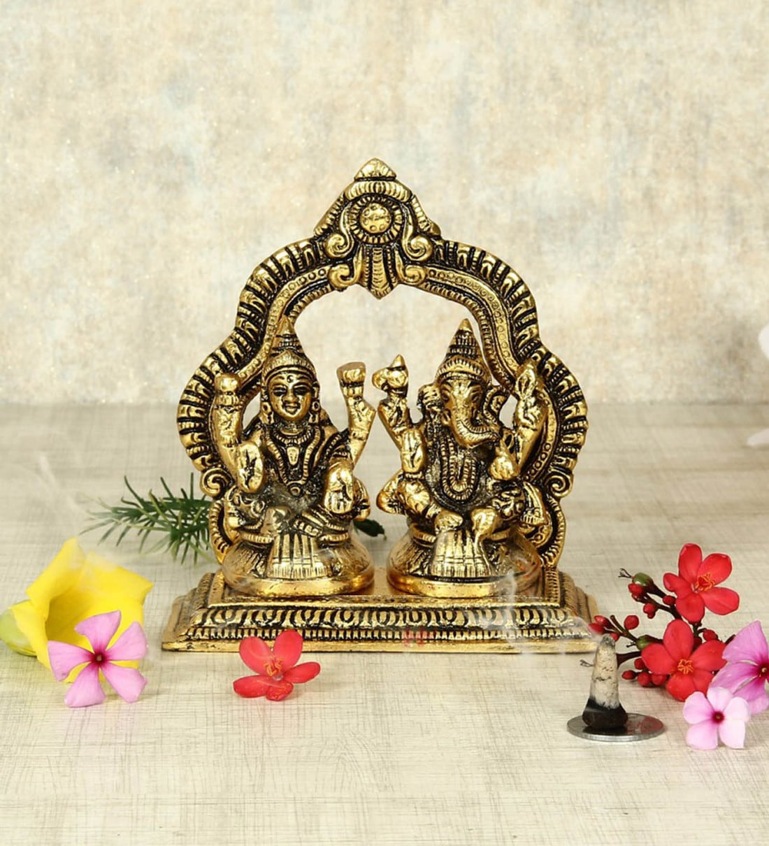 Buy Golden Aluminium God Idol by Handicrafts Paradise at 48% OFF by ...