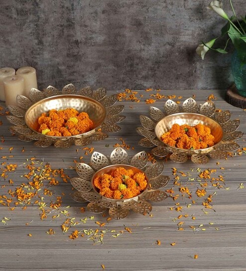 Buy Dark Polish MDF And Sheesham Wood Pooja Mandir With Door Online ...