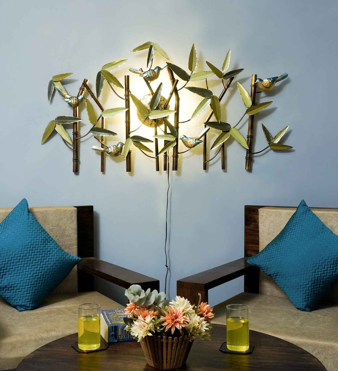 Buy Green Iron Bamboo Tree Metal Wall Art at 31% OFF by The Shining ...