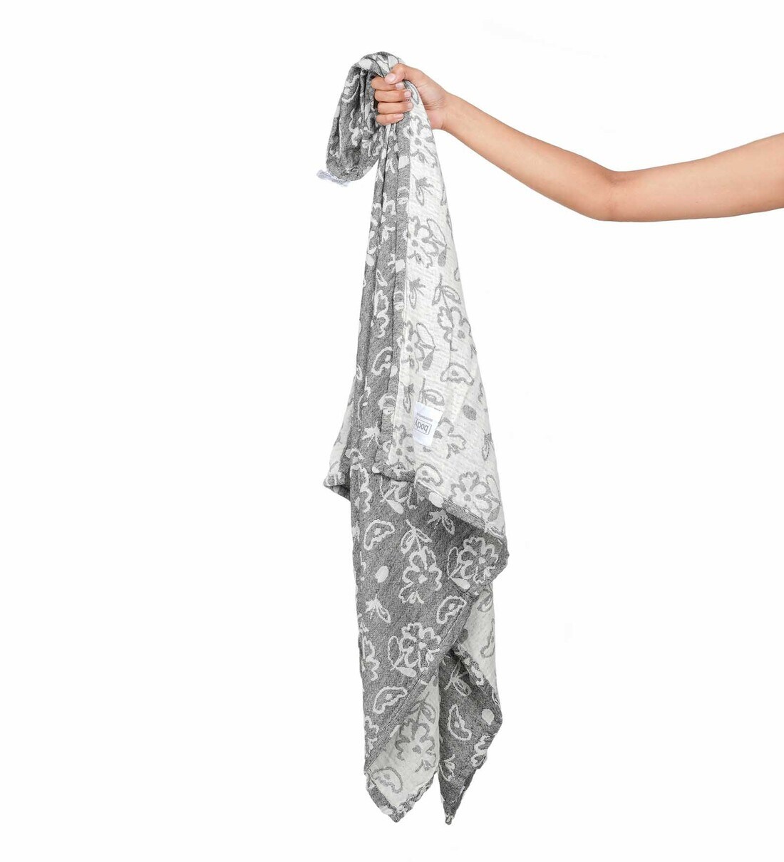 Buy Grey Cotton and Viscose Solid 250 GSM Bath Towel by DOCTOR TOWELS ...