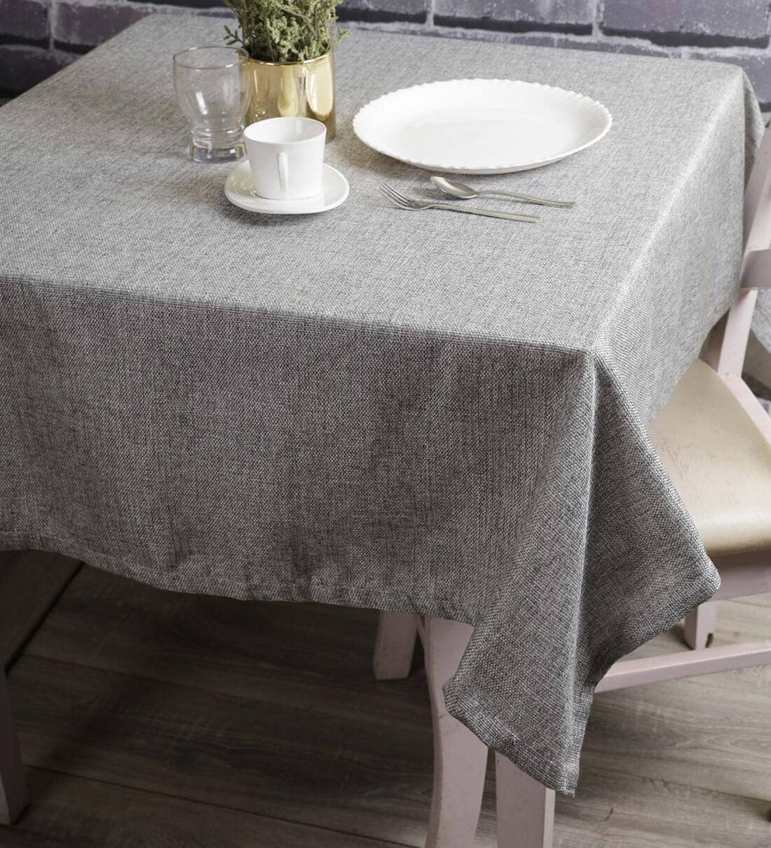 Buy Premium (40x40) Grey Jute Table Cloth Online - Table Cloths - Table ...