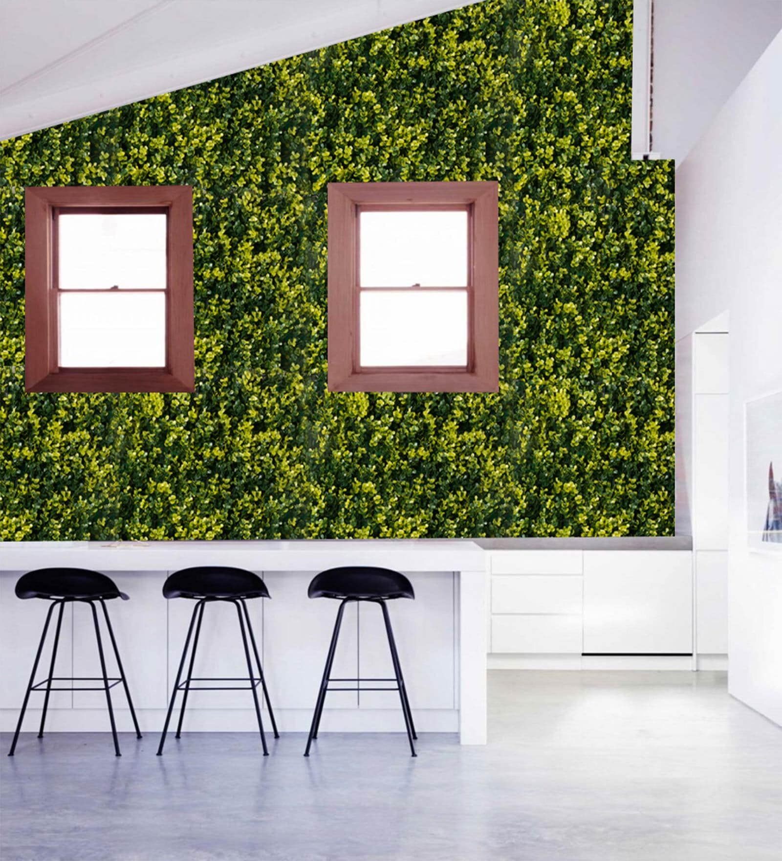 Buy Green PVC Vertical Artificial Wall Mat by Eturf at 75% OFF by ETurf ...