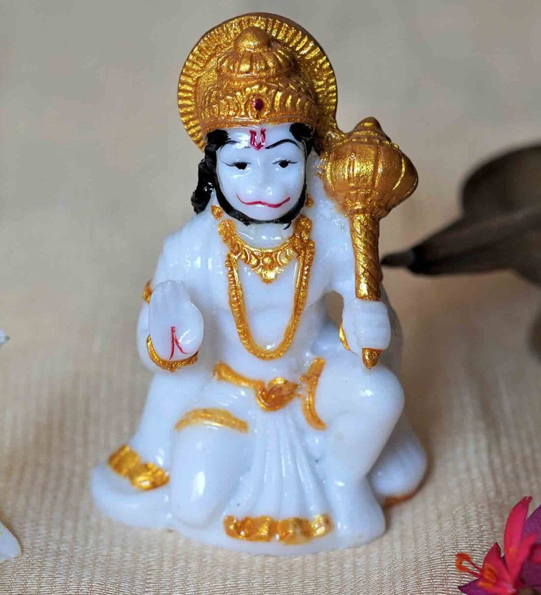 Buy Hanuman Handpainted Idol at 34% OFF by Chaque Decor | Pepperfry