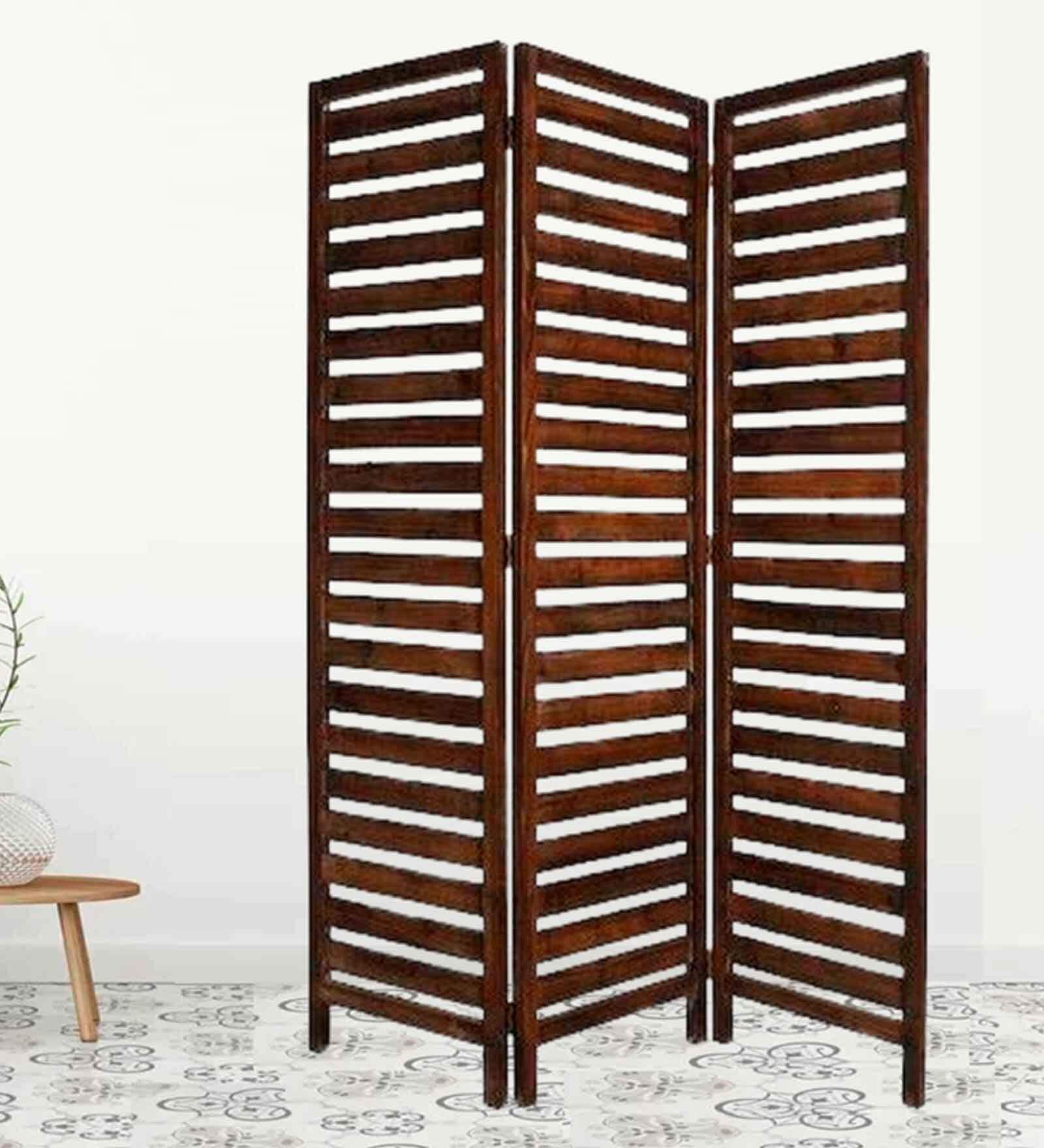 Buy Handcarved Mdf Yucca Room Divider Seprator Online - Folding Screen ...