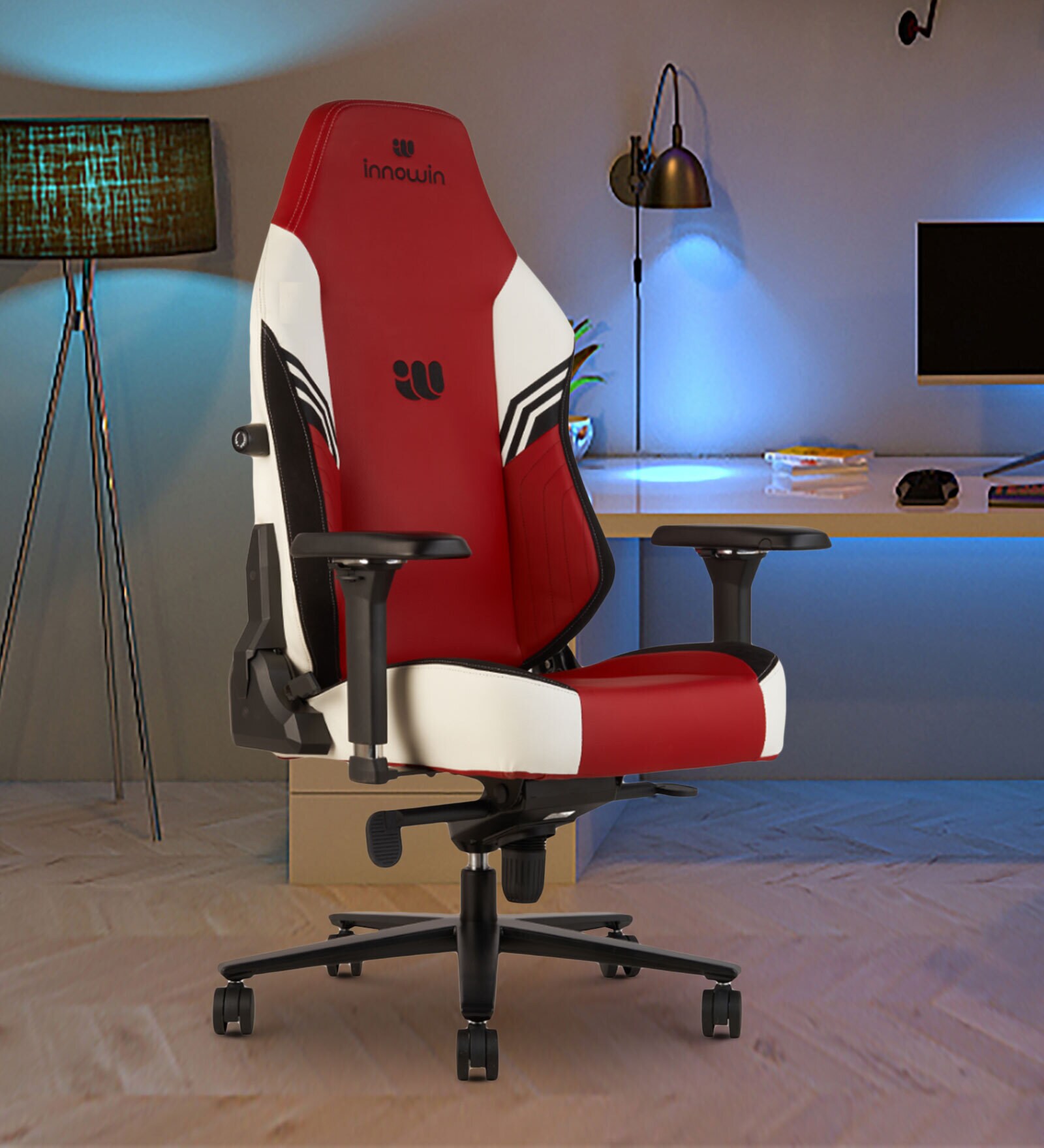 Buy Spartan Gaming Chair In Red Colour Online - Gaming Chairs - Gaming ...